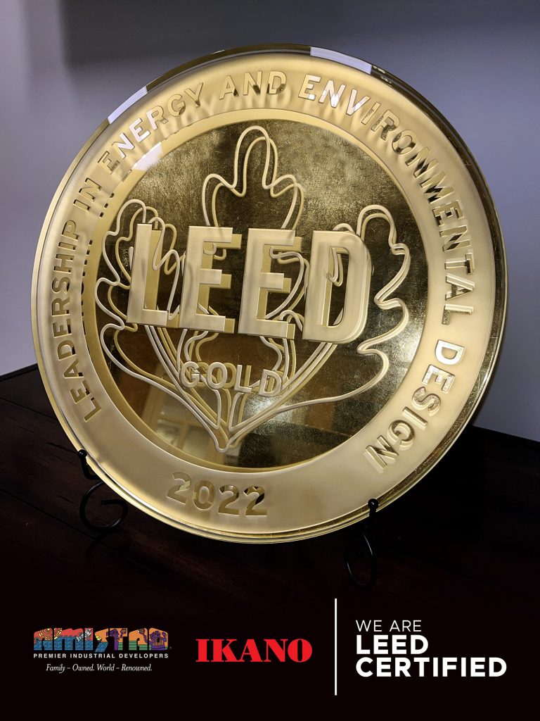 We are LEED gold certified - Amistad