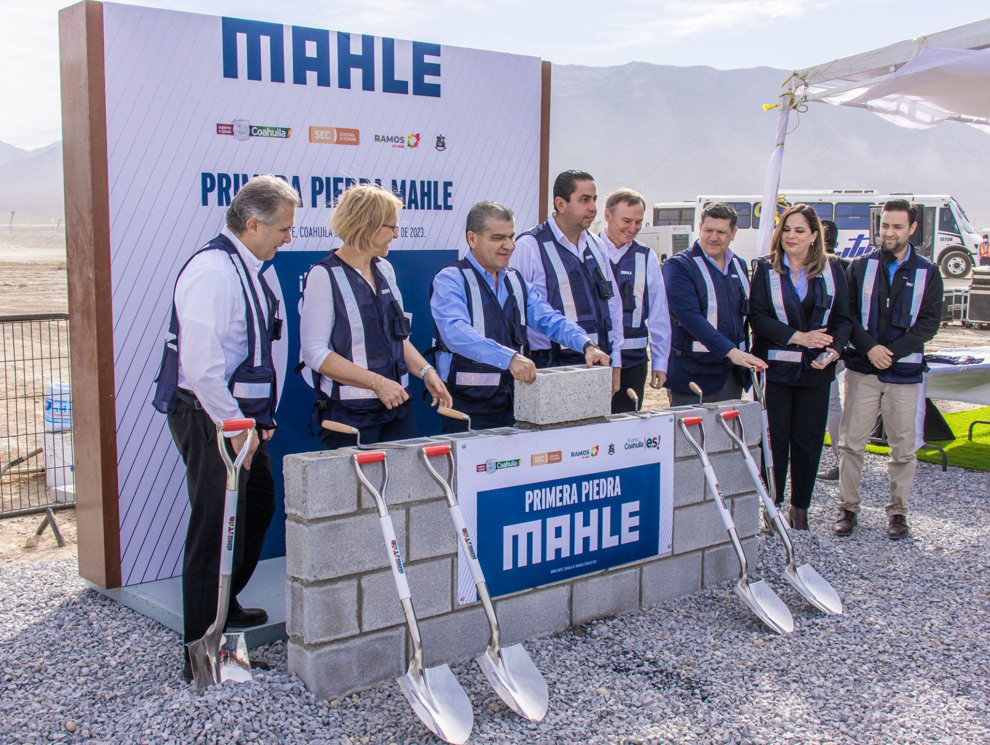 MAHLE Groundbreaking Ceremony: January 2023 - Amistad